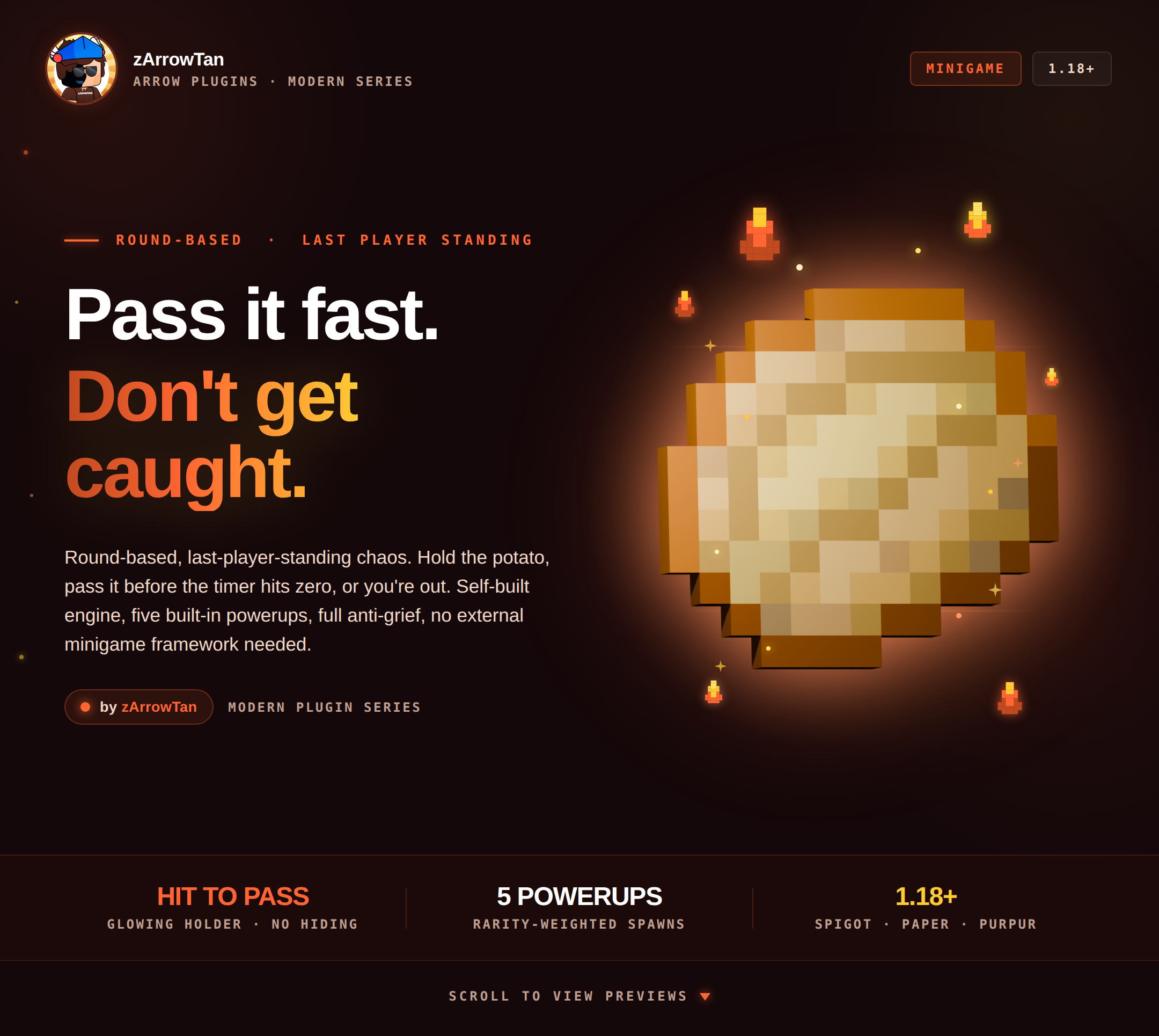 HotPotato - Round-Based Minigame | SpigotMC - High Performance ...