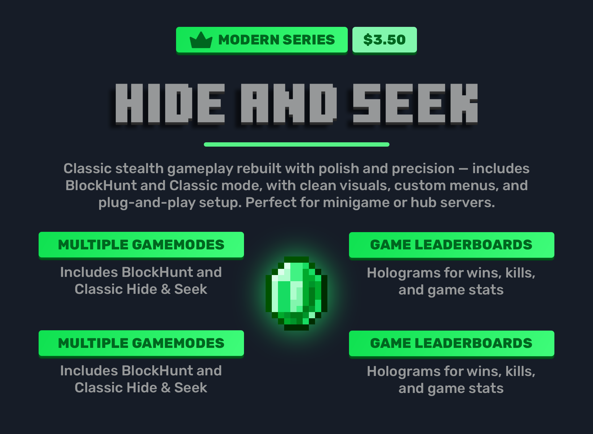 Hide and Seek Setup | Modern Series | BuiltByBit